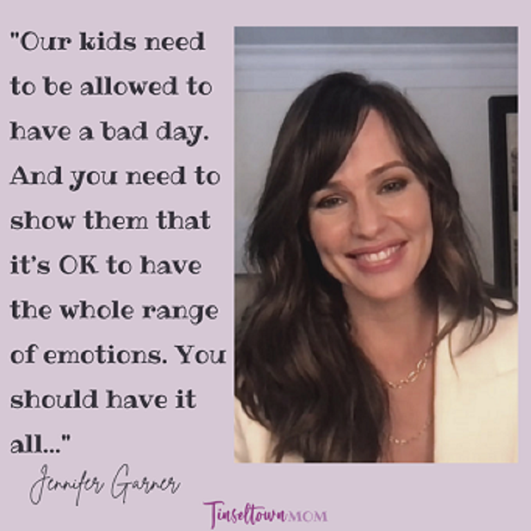 Jennifer Garner Quote - Tinseltown Mom